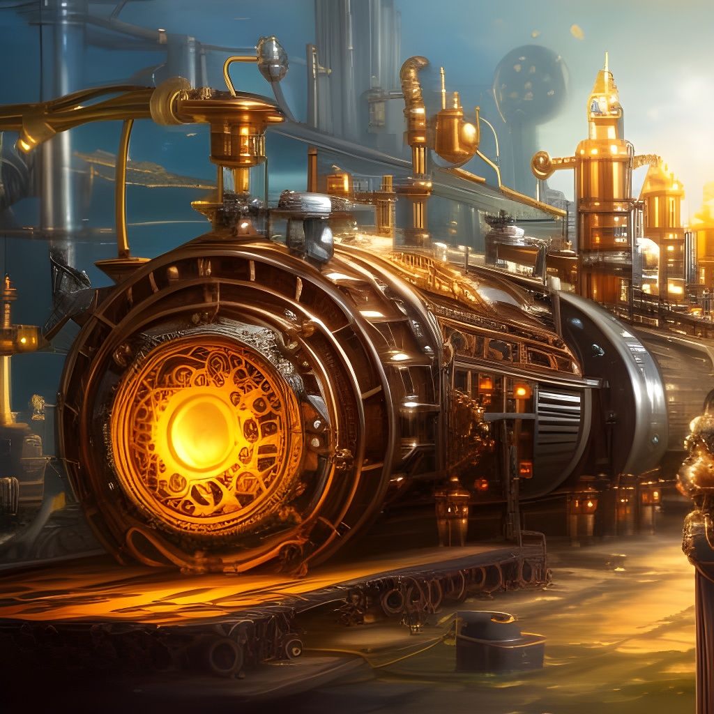 The little engine that could - AI Generated Artwork - NightCafe Creator