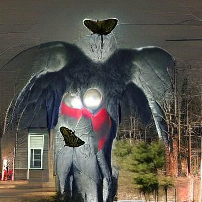 mothman - AI Generated Artwork - NightCafe Creator