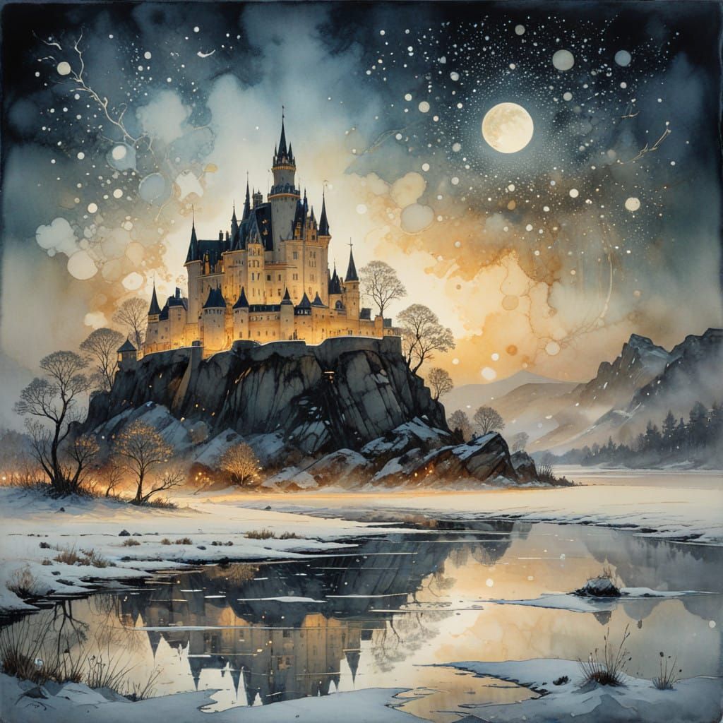 Castle in the moonlight - Castle in the moonlight