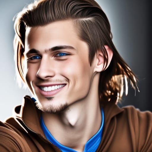 Male portrait - AI Generated Artwork - NightCafe Creator