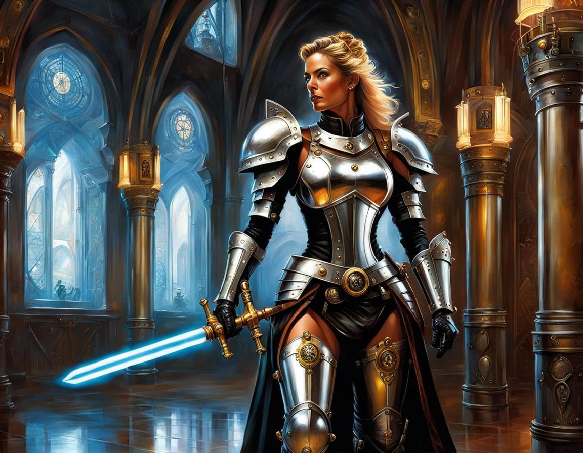 Steampunk Fantasy by [Boris Vallejo] + [James Gurney] :: Stoic ...