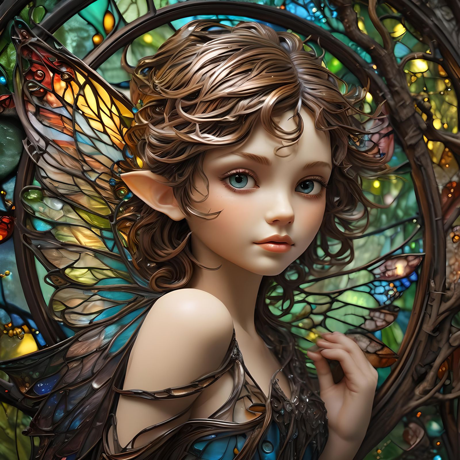 Sculpture pixie art - AI Generated Artwork - NightCafe Creator