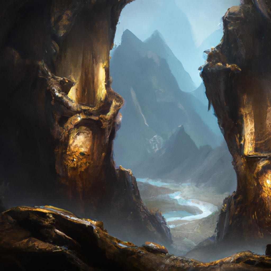 Caves - AI Generated Artwork - NightCafe Creator