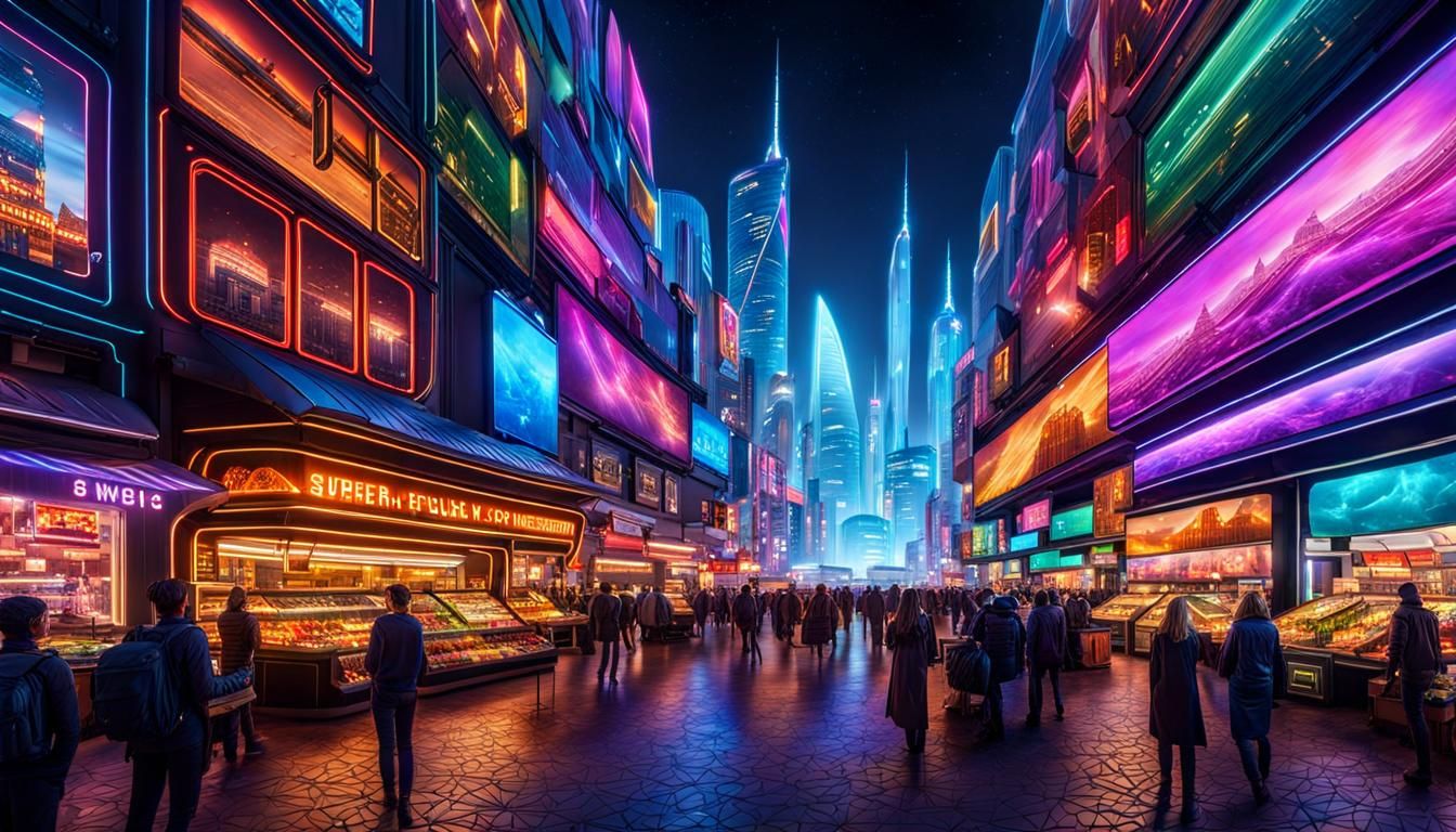 medium Street view of a super focused, Hyperdetailed, Hyperreal ...