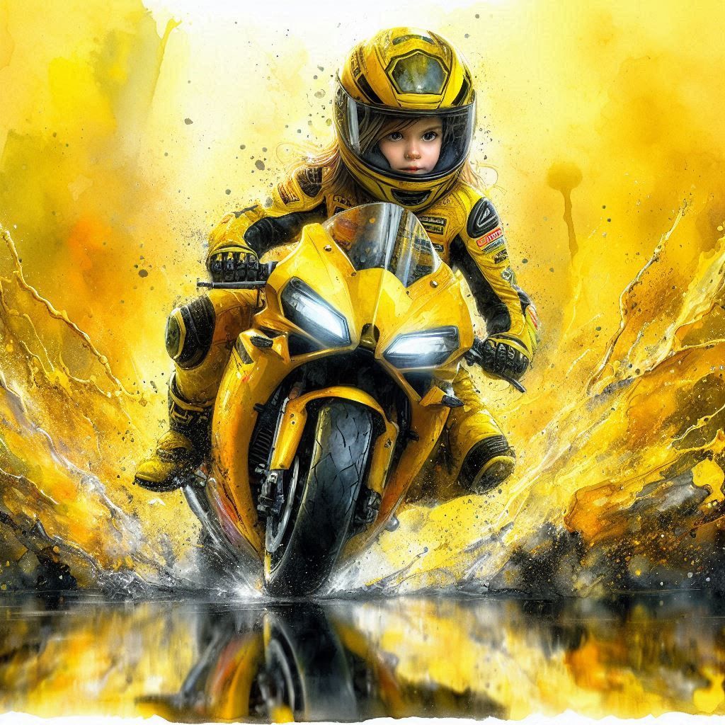 THE YOUNG RACER - AI Generated Artwork - NightCafe Creator