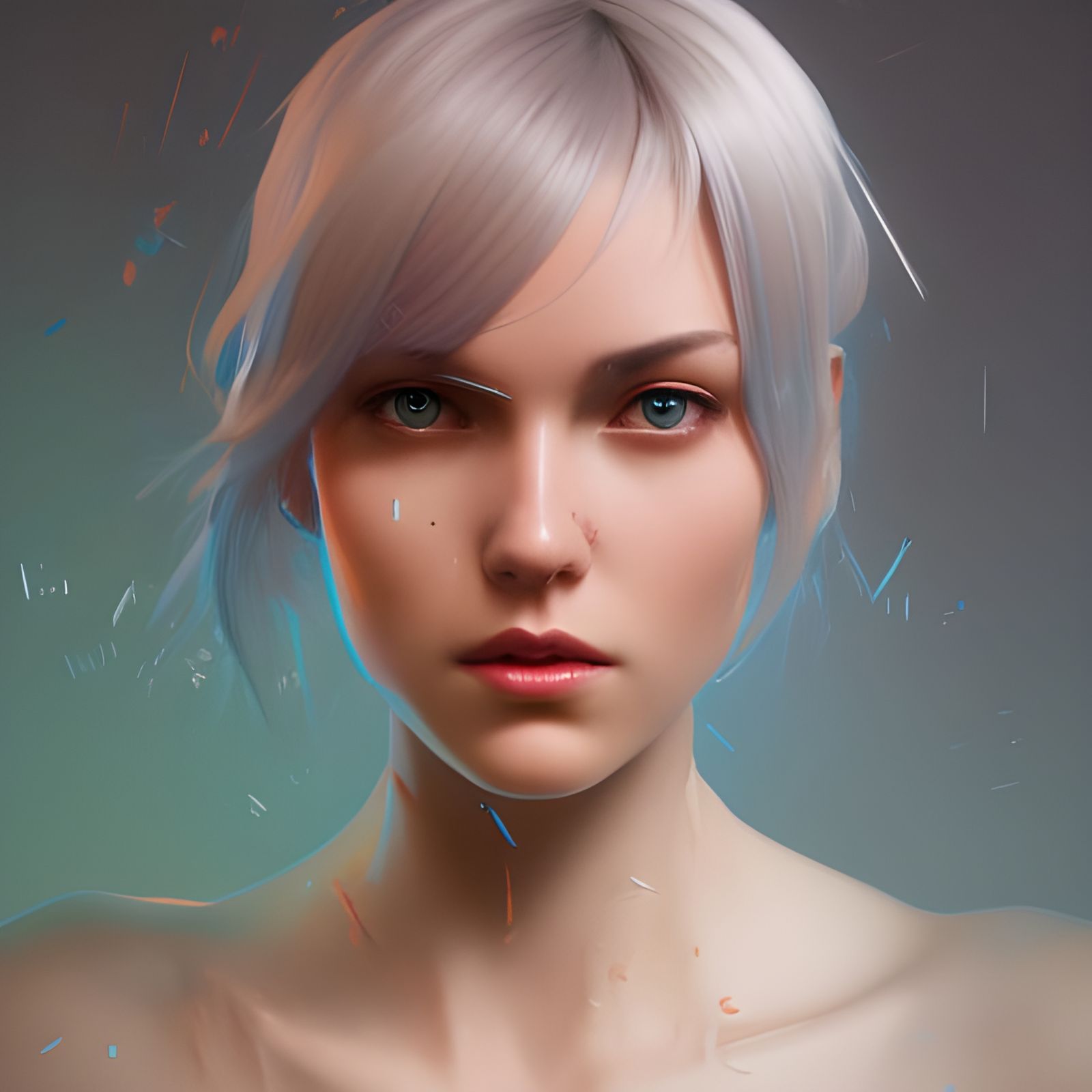 2B eyes - AI Generated Artwork - NightCafe Creator