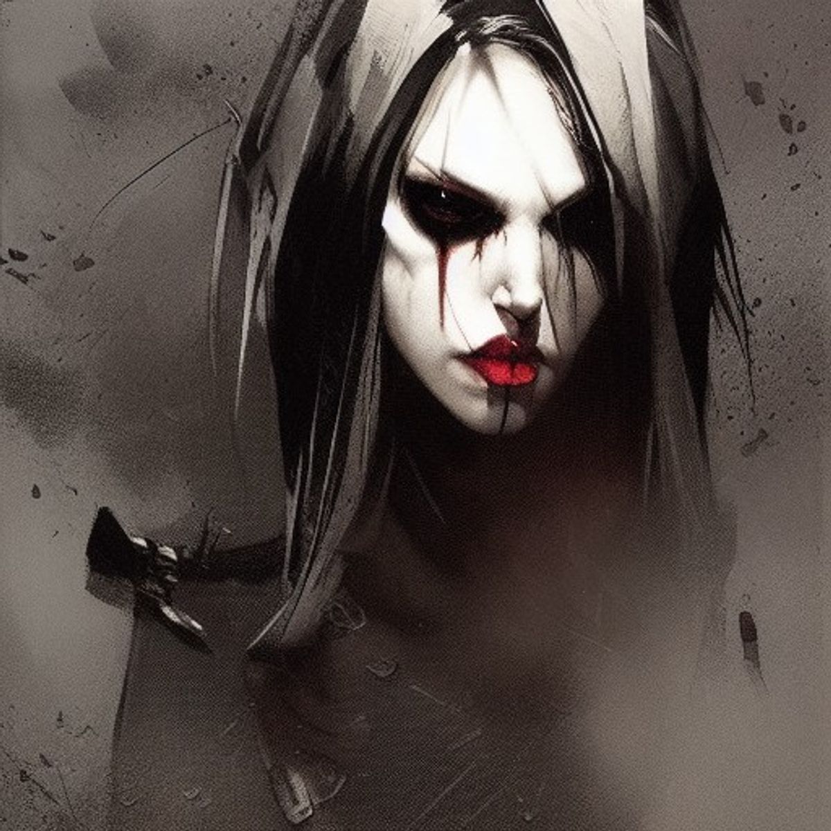 Goth - AI Generated Artwork - NightCafe Creator