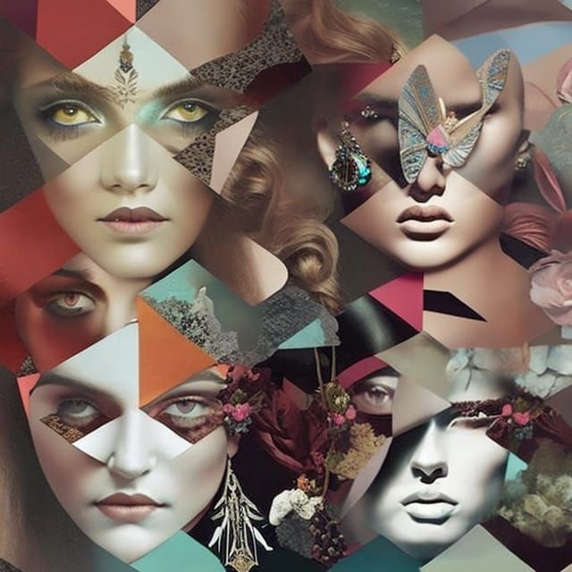 Collage - AI Generated Artwork - NightCafe Creator