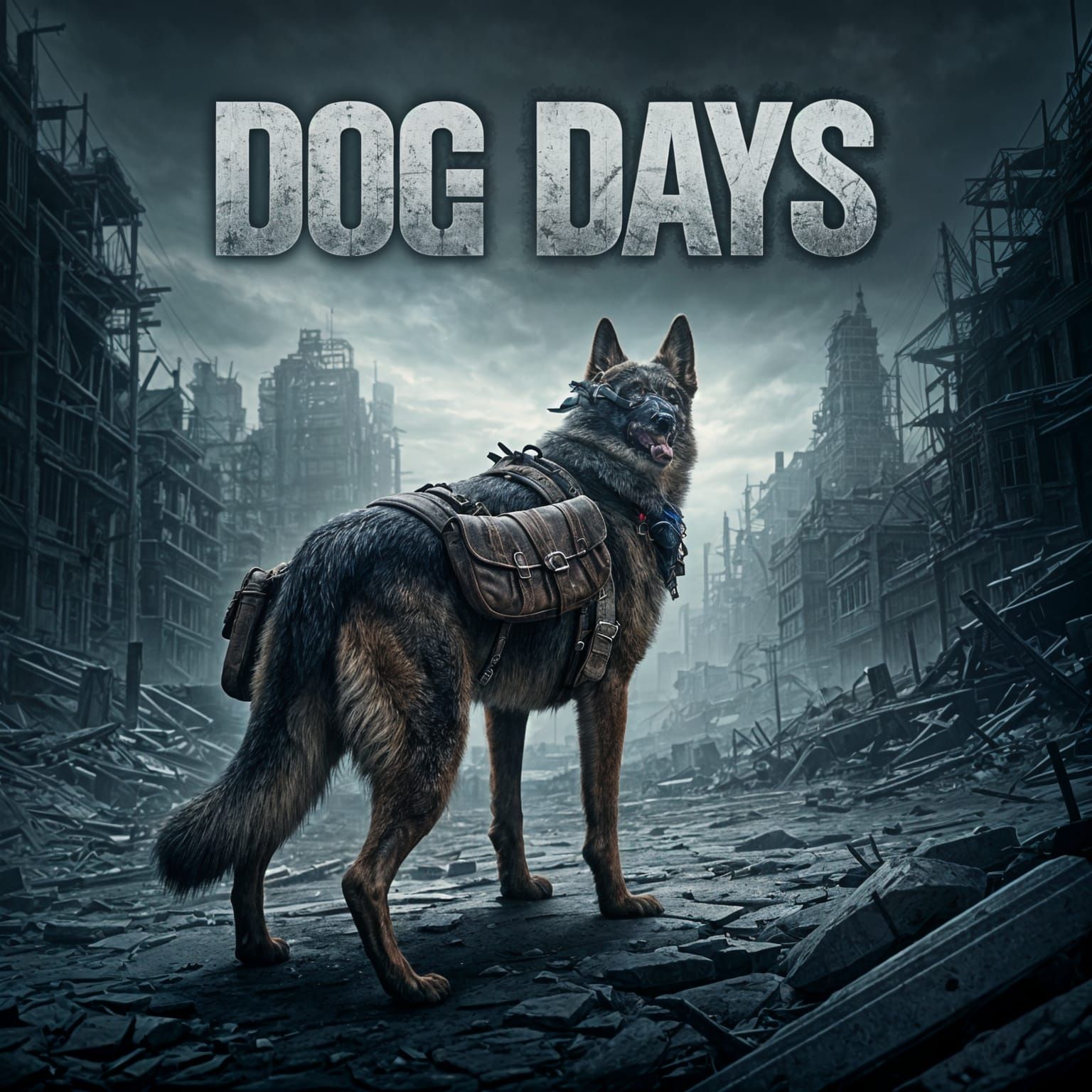 Dog Days - Post-Apocalyptic Dog Becomes Leader in Ruins