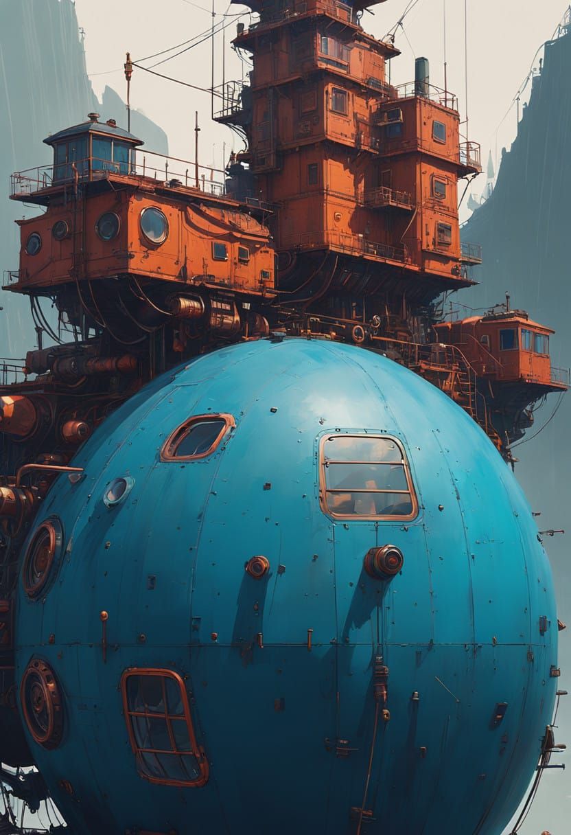 Hyper-Realistic Futuristic Landscape in Cyberpunk ... - AI Art