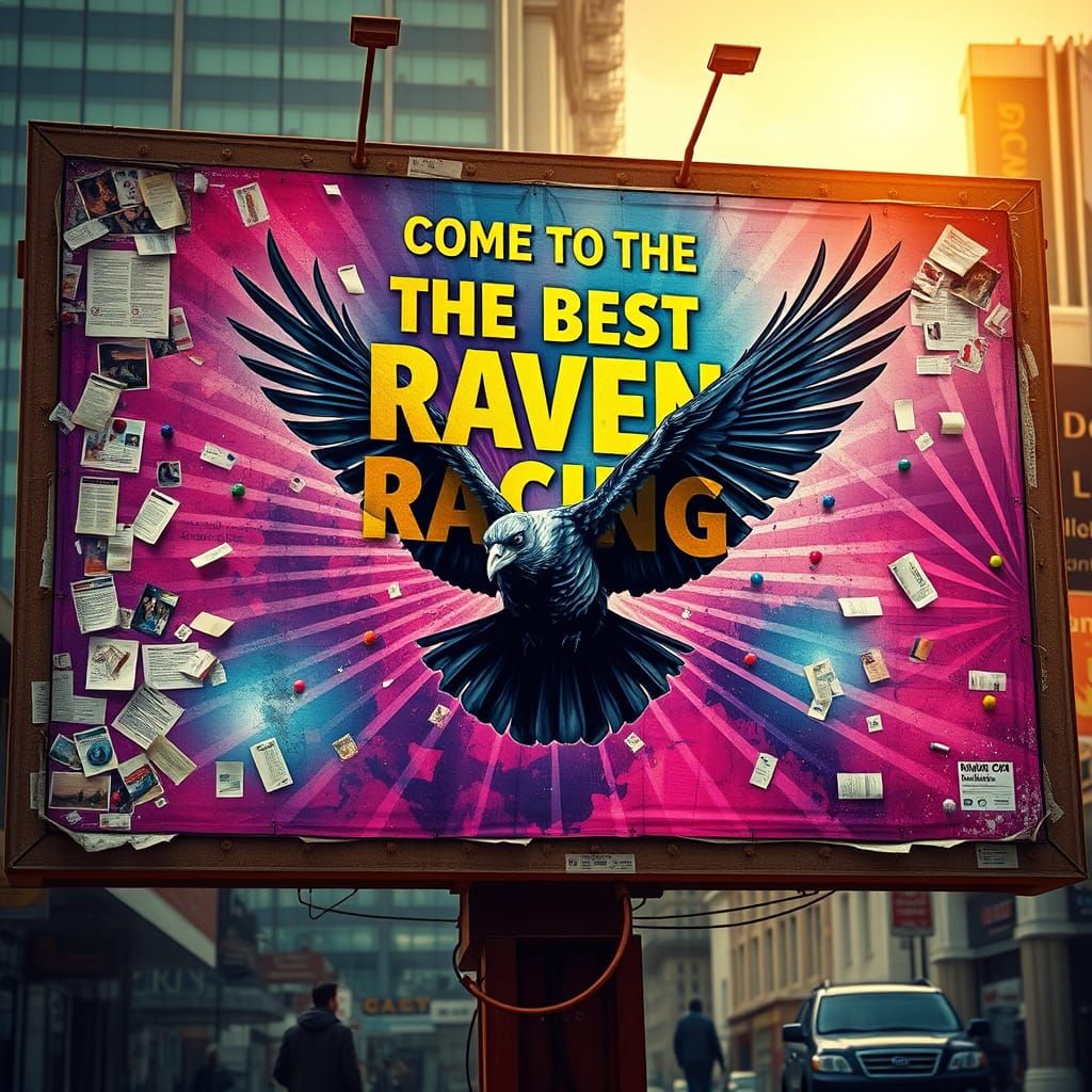 Come to the best raven racing show - Come to the Best Raven ...