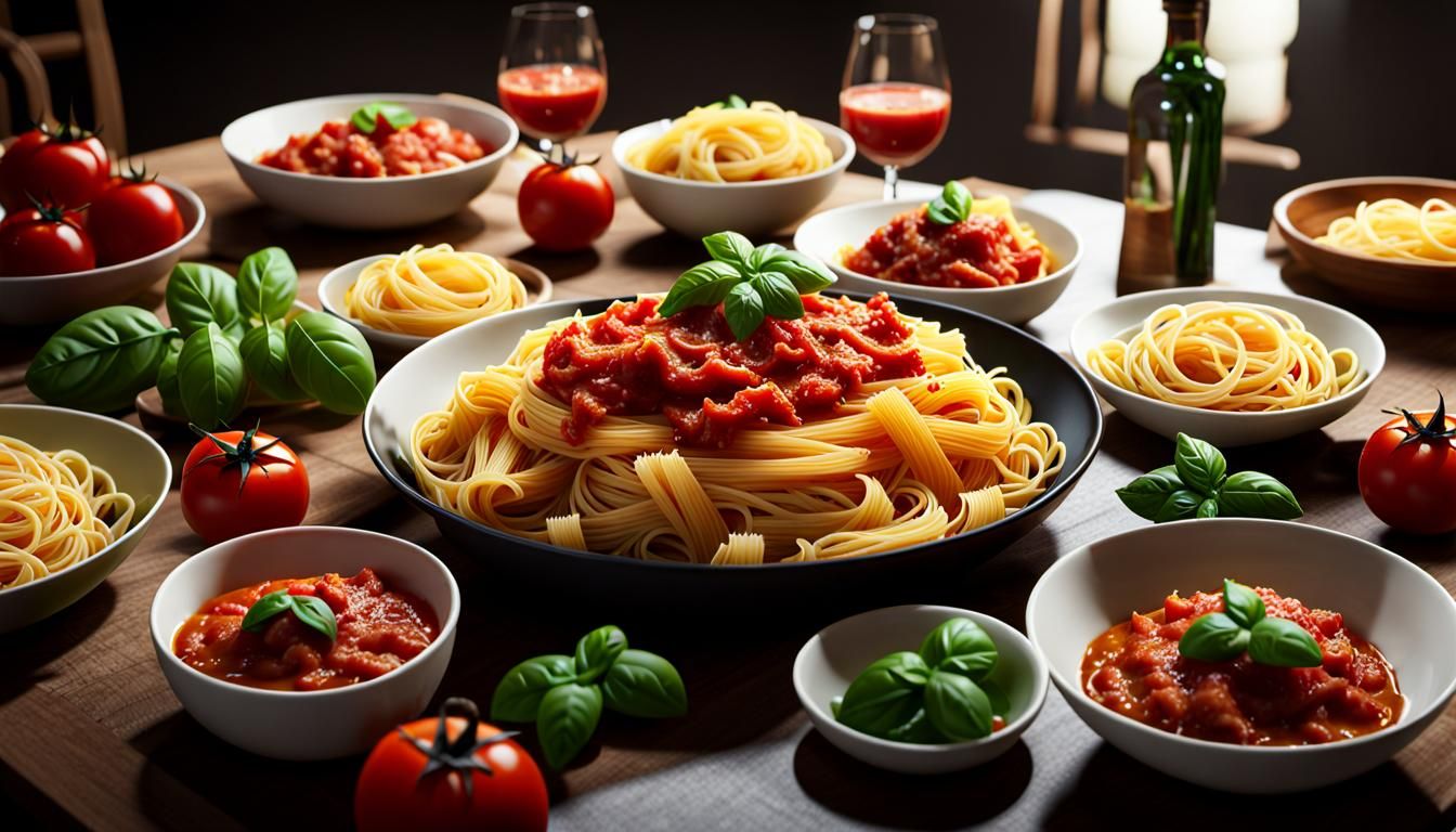 Spaghetti - AI Generated Artwork - NightCafe Creator