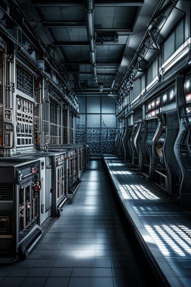 "Alien Cyborg prisoners " on "Future Cyborg/Aliens / cosmic prison ...