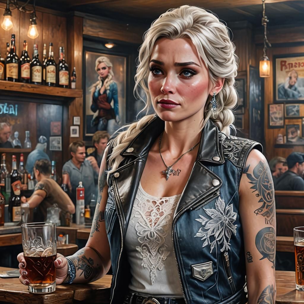 Elsa's Bar - AI Generated Artwork - NightCafe Creator