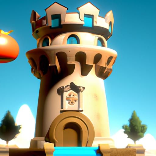 Mario Movie 64 (Mario 64 style) Peachs castle - AI Generated Artwork ...