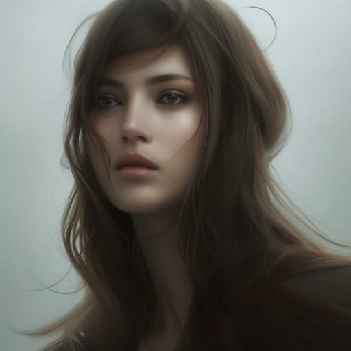 girls with brown eyes - AI Generated Artwork - NightCafe Creator