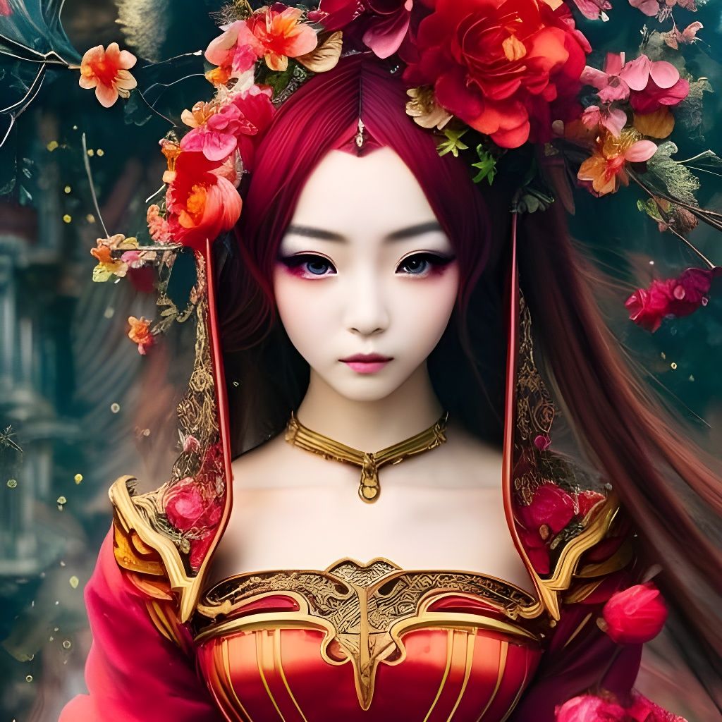 Red Queen - AI Generated Artwork - NightCafe Creator