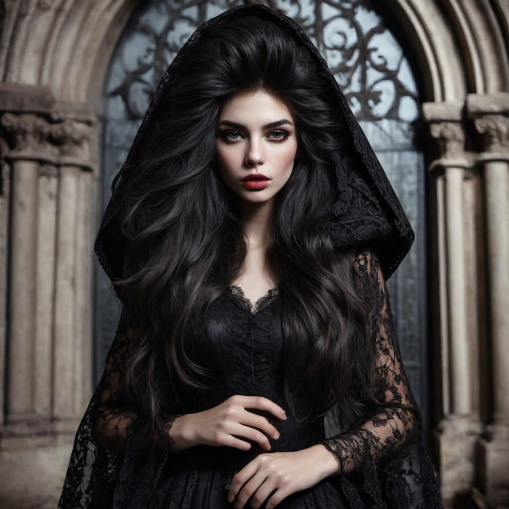 Dark Academia: Carriages, Crowns, & Cloaks: Delicate Veil