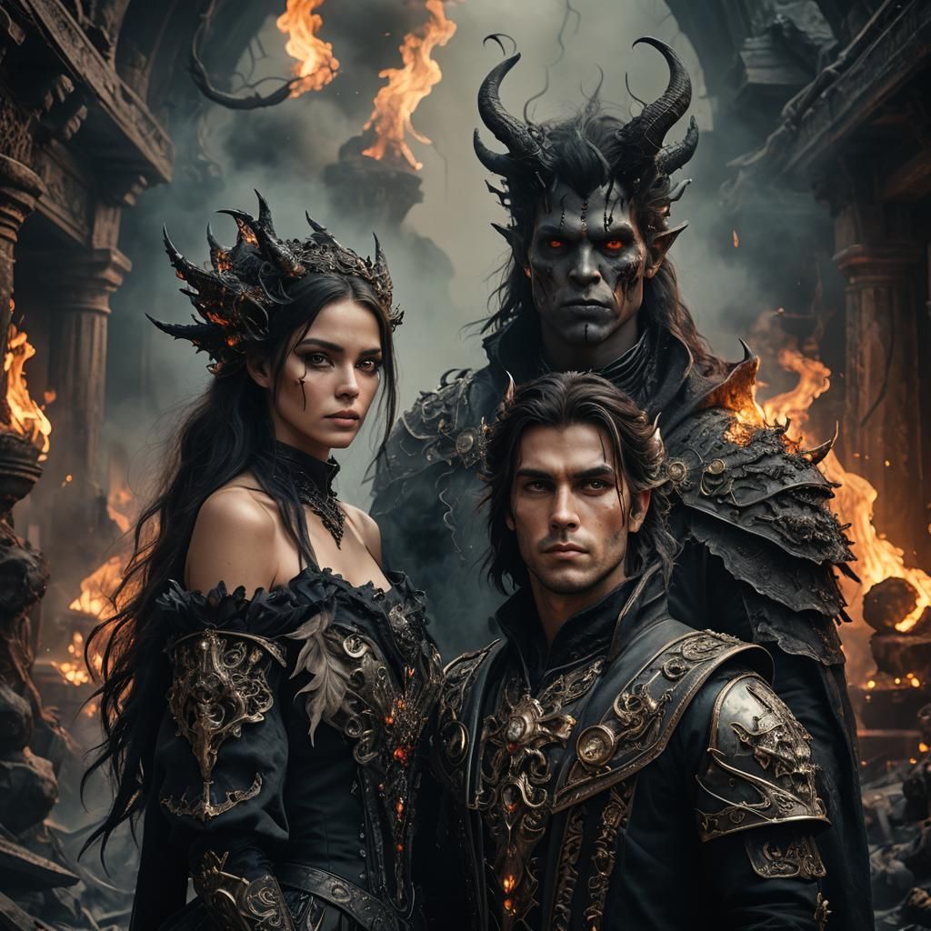 Hell Trip Photo: Let’s show some ominous faces people!! - AI Generated Artwork - NightCafe Creator