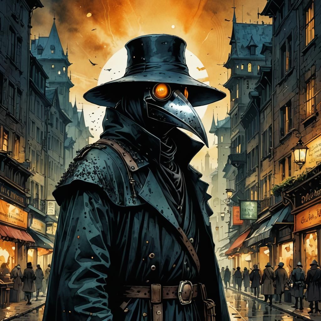 Plague Doctor - AI Generated Artwork - NightCafe Creator