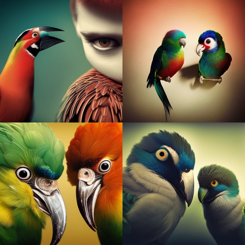 Exotic birds that have evolved thousands of years in brilliant ...
