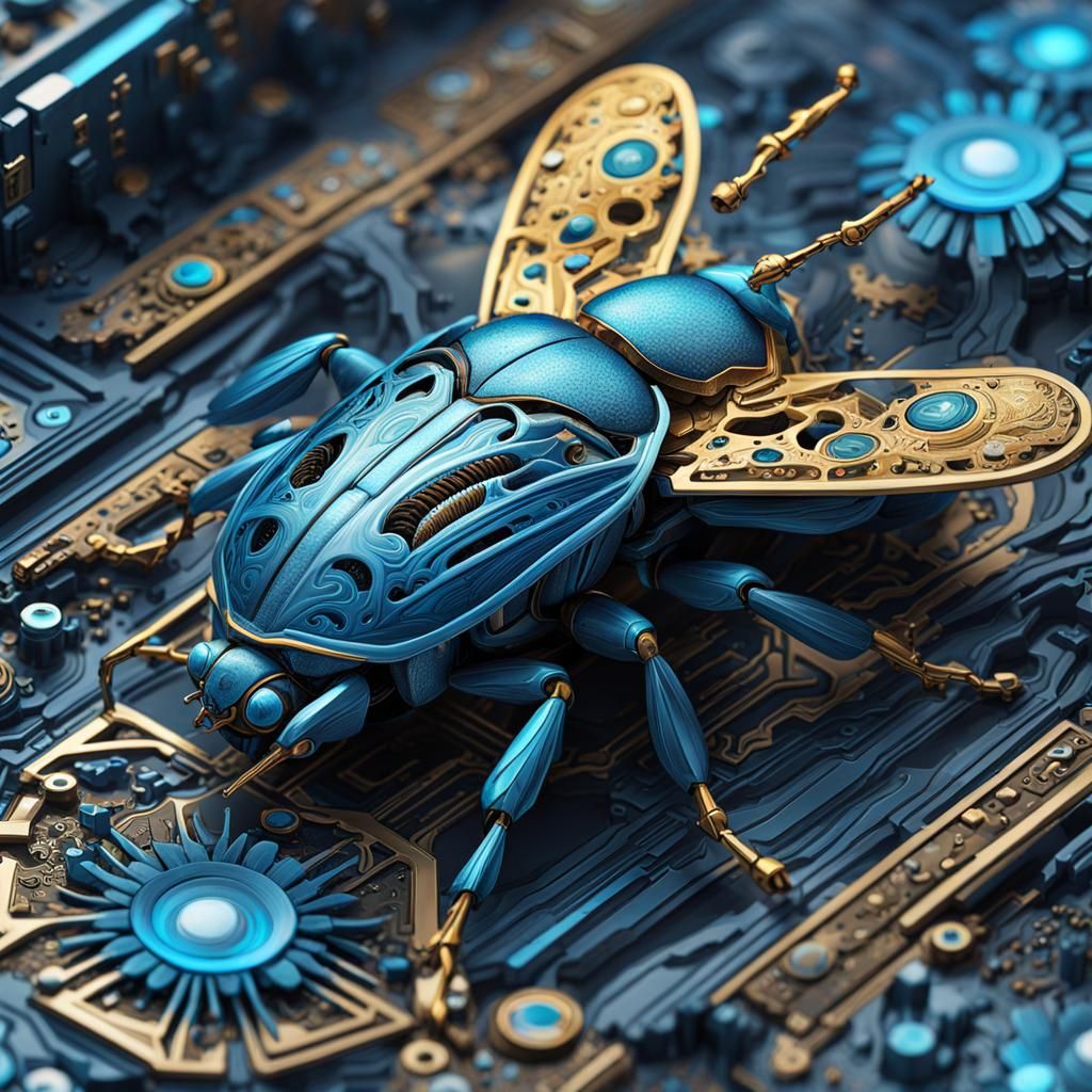 Mechanical Fly - AI Generated Artwork - NightCafe Creator
