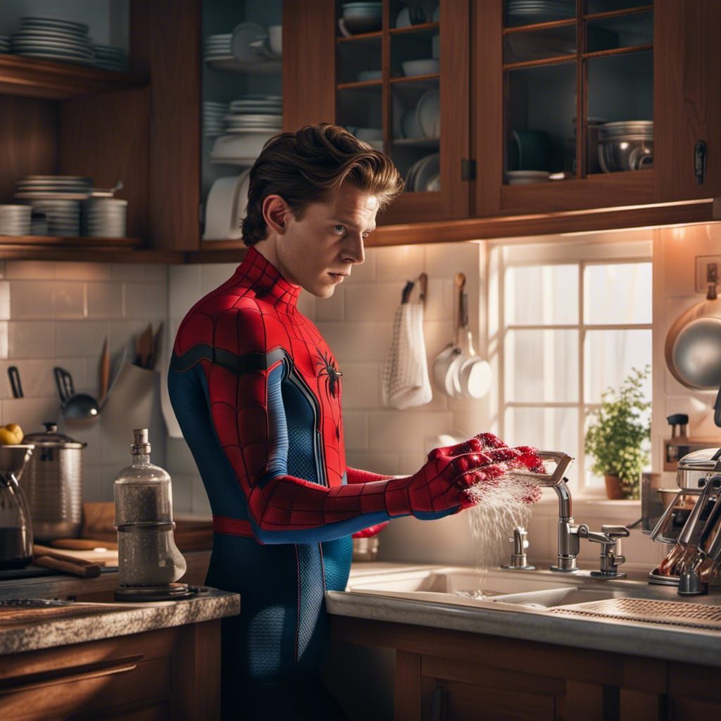 Yes aunt May - AI Generated Artwork - NightCafe Creator