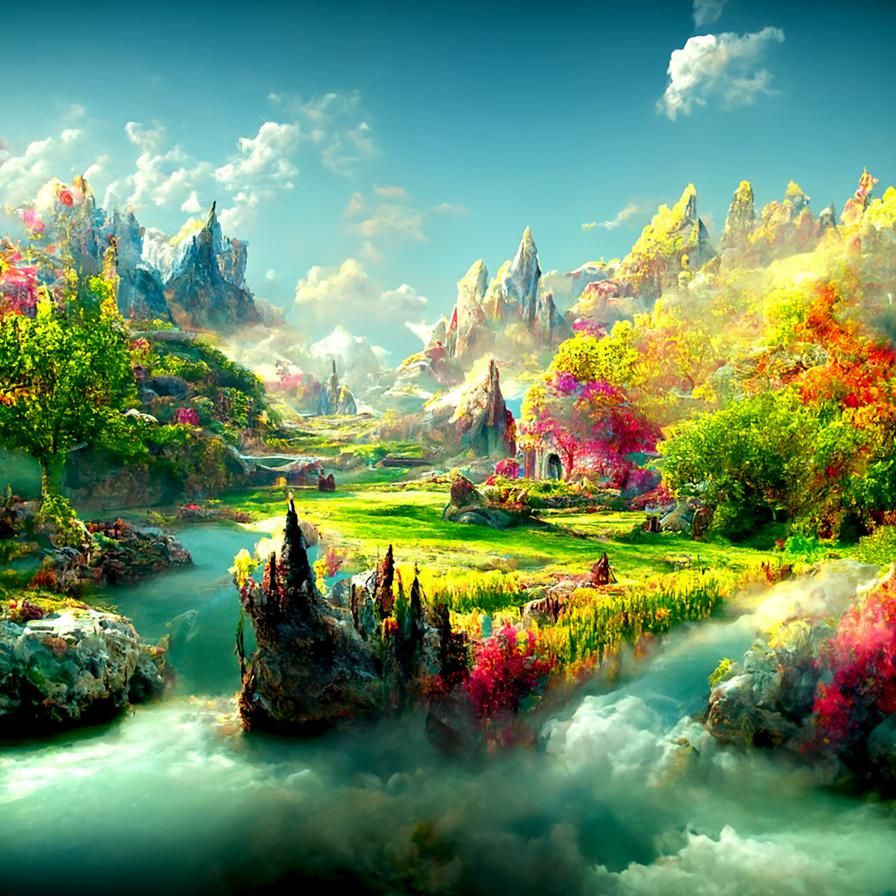 Coherent Landscape - AI Generated Artwork - NightCafe Creator