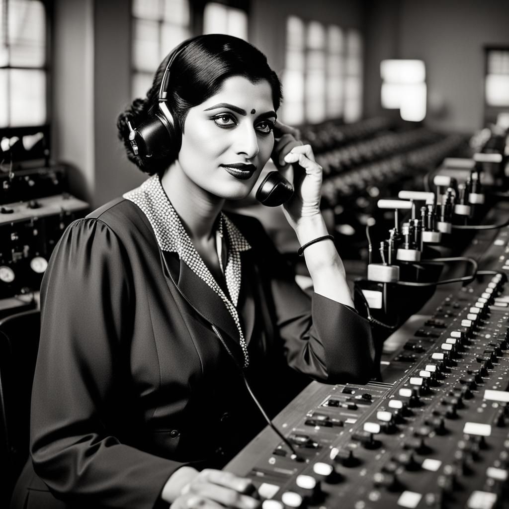 Telephone Switchboard Operator (series) - AI Generated Artwork ...