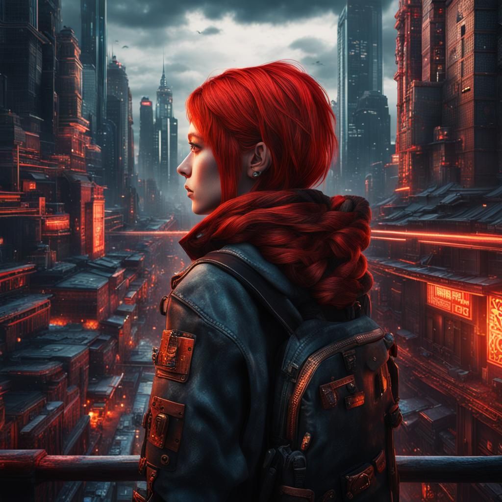 the red city - AI Generated Artwork - NightCafe Creator