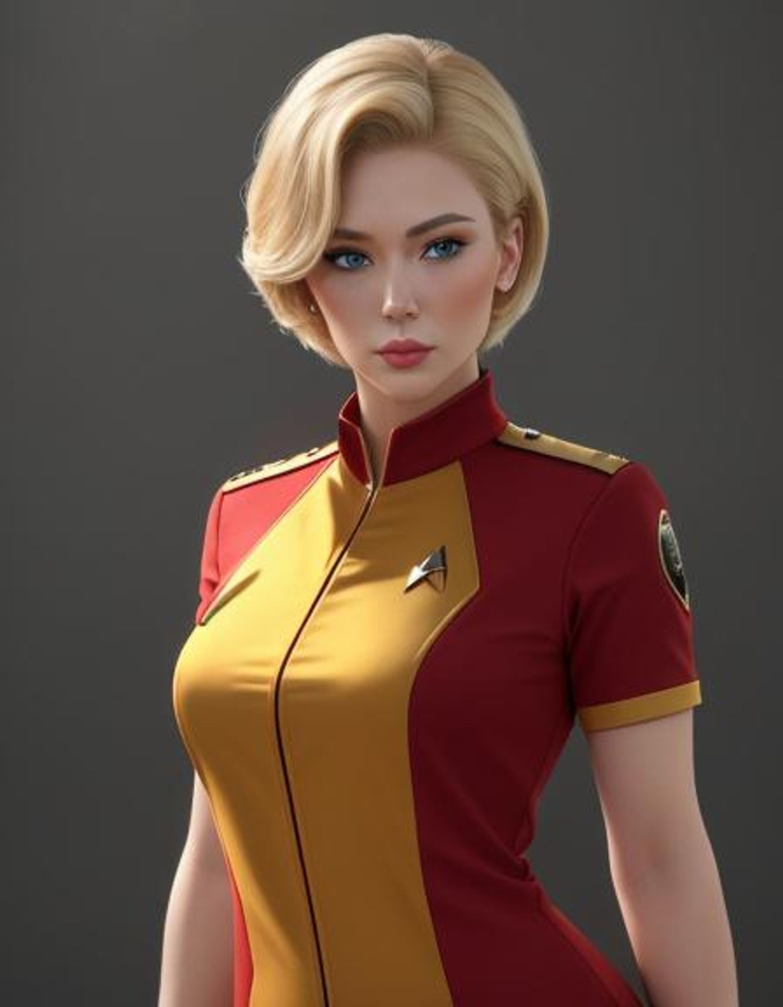 Jennifer Lien as Kess from Star Trek Voyager - AI Generated Artwork ...