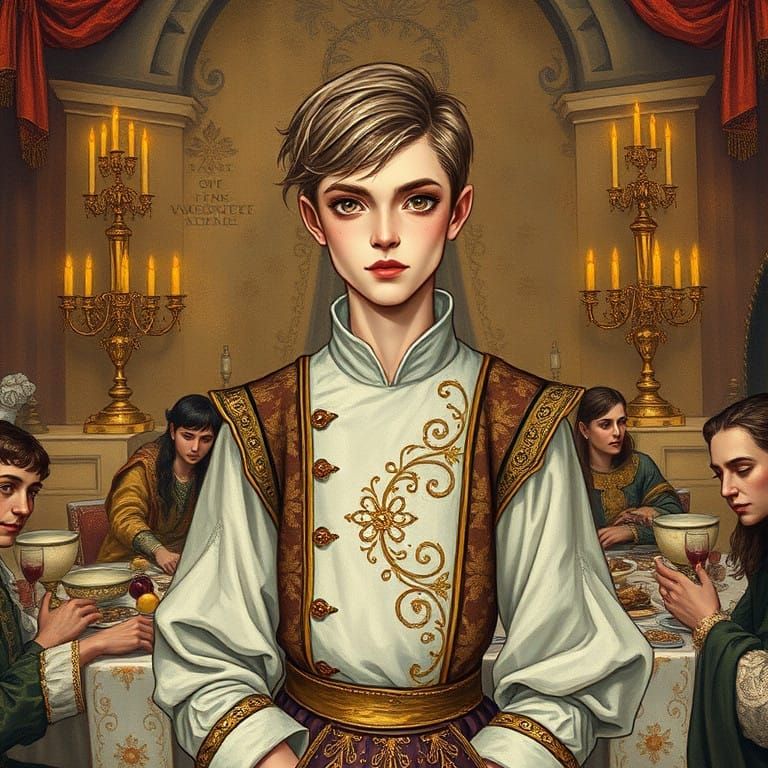 The Origins of Mx Billie (OC) - Androgynous Chef in Whimsica...