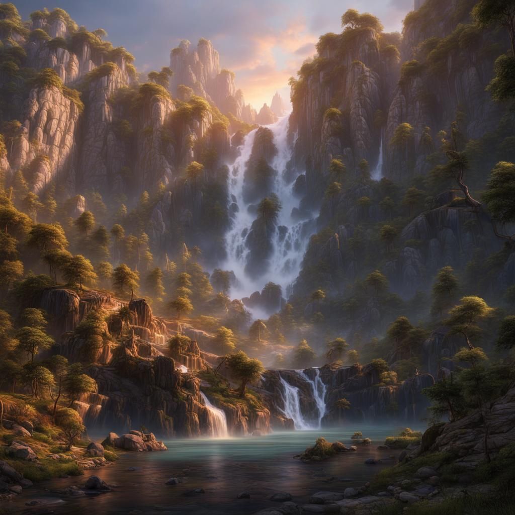 Light and Atmosphere in Nature - AI Generated Artwork - NightCafe Creator