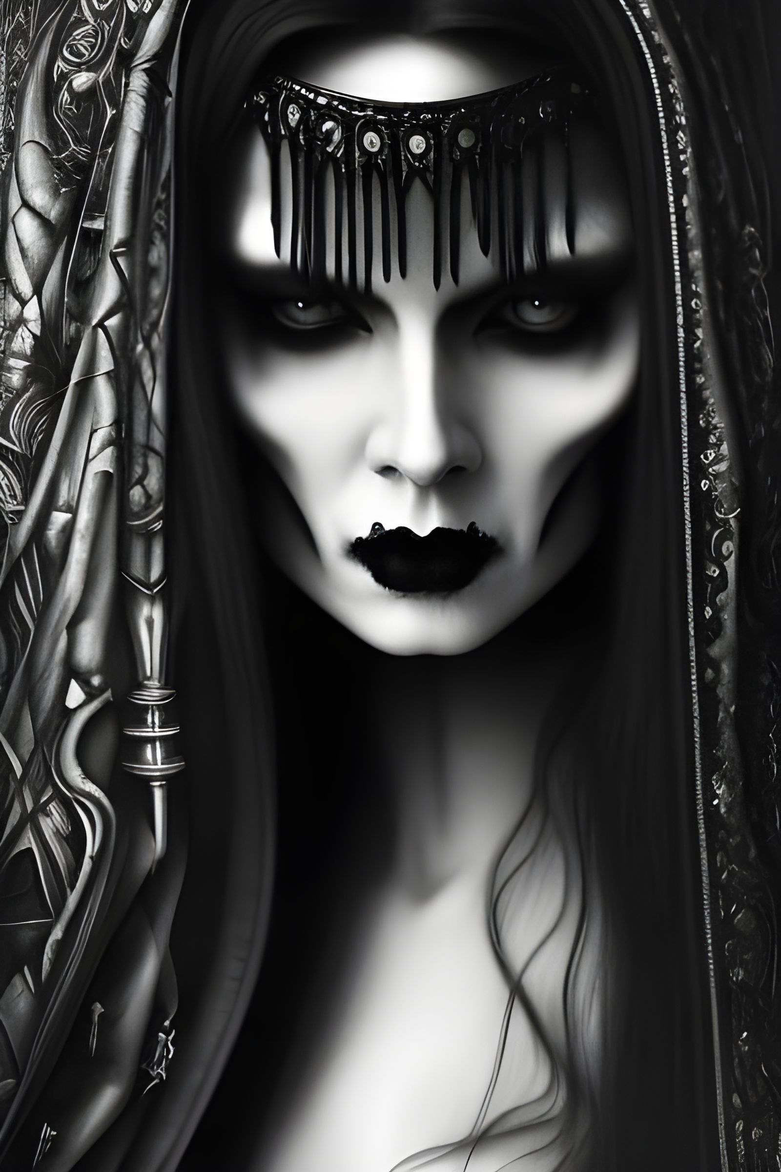 dark priestess - AI Generated Artwork - NightCafe Creator