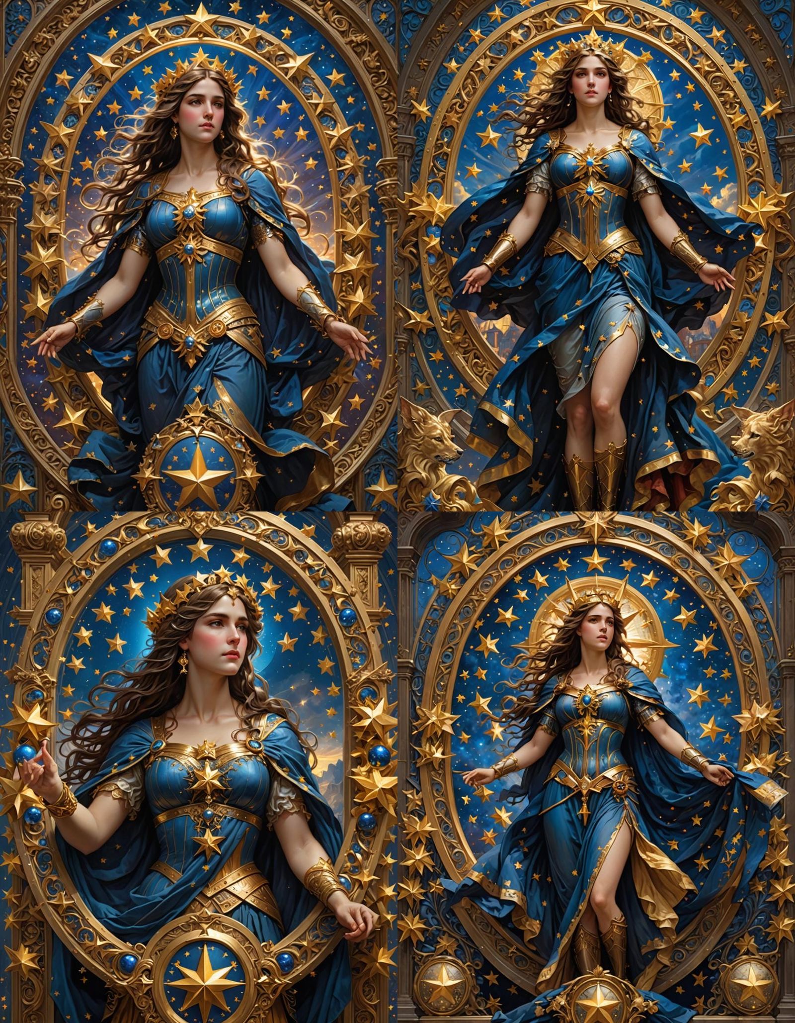 Lady Europa - AI Generated Artwork - NightCafe Creator