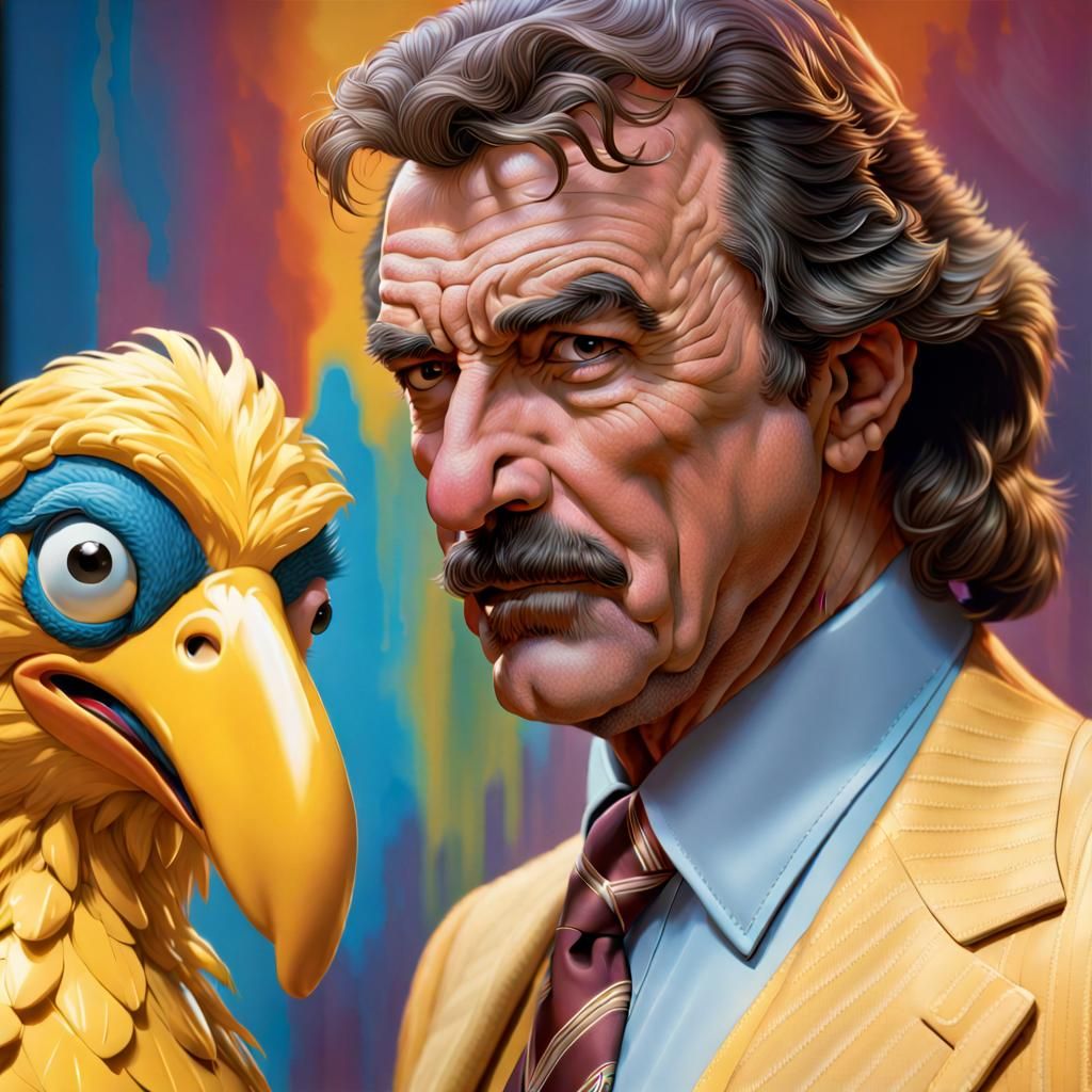 Tom Selleck's Magnum PI: Feather Fury - AI Generated Artwork ...