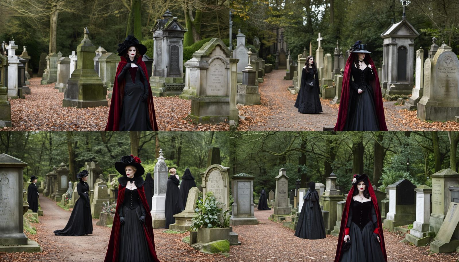 Tales of old neck, Victorian vampyre, veil, Highgate cemetery tales ...