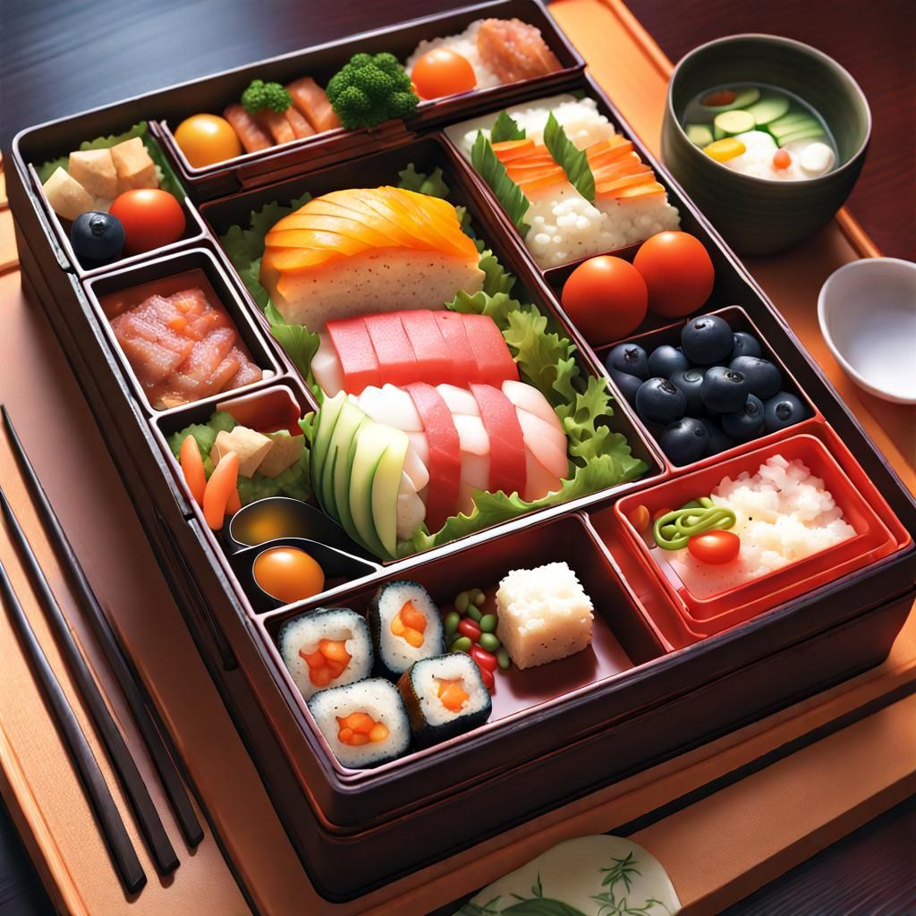 Bento Box - AI Generated Artwork - NightCafe Creator