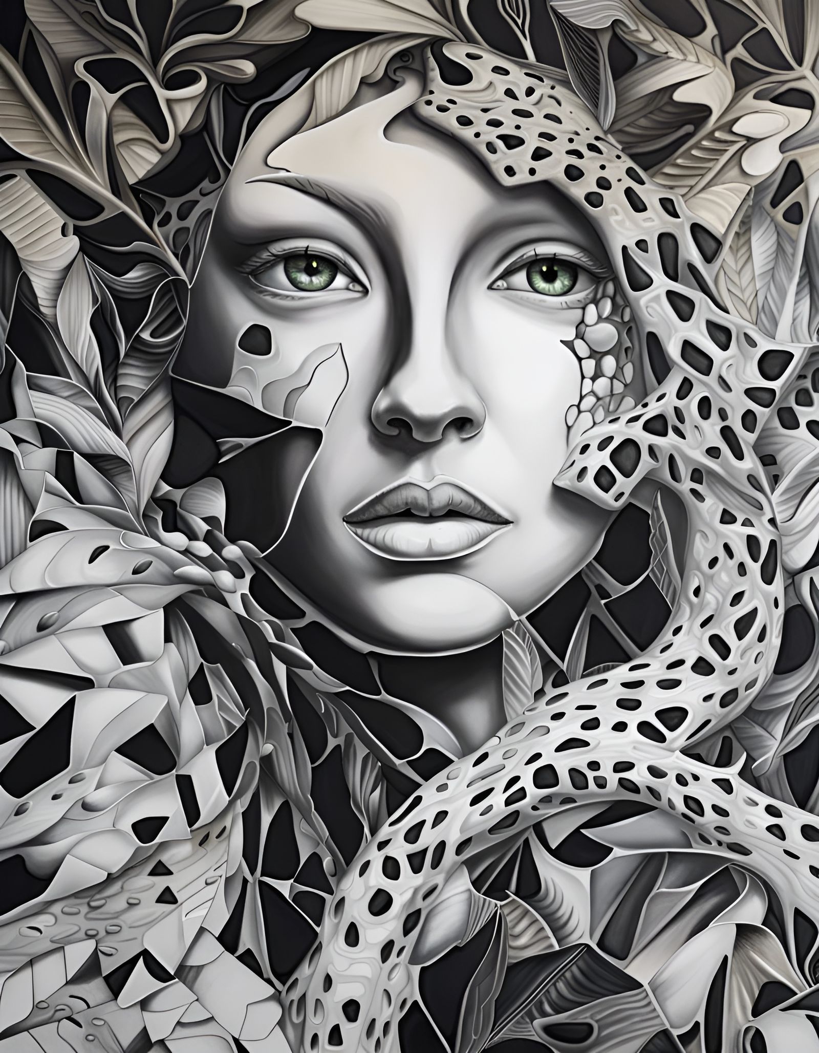 Jungle Woman - AI Generated Artwork - NightCafe Creator