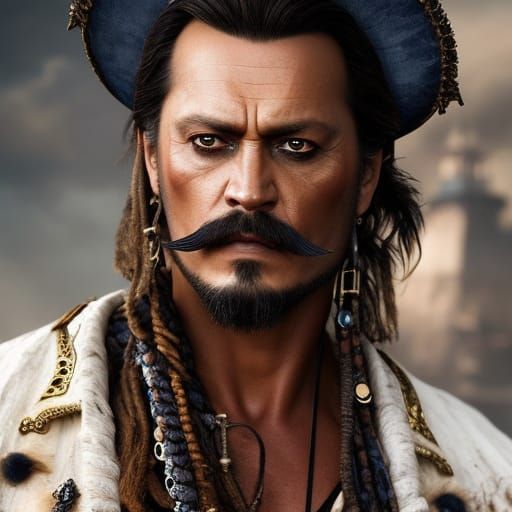Johnny Depp fan art - AI Generated Artwork - NightCafe Creator