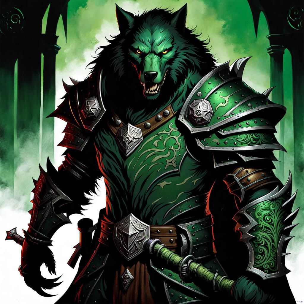 Green terror - AI Generated Artwork - NightCafe Creator