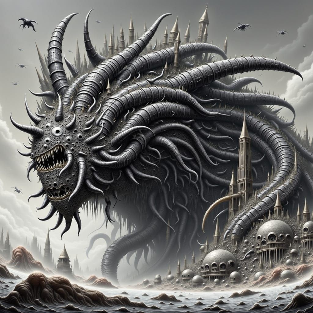 Old Ways, Consumed and Excreted - Demonic Cyborg Centipede D...