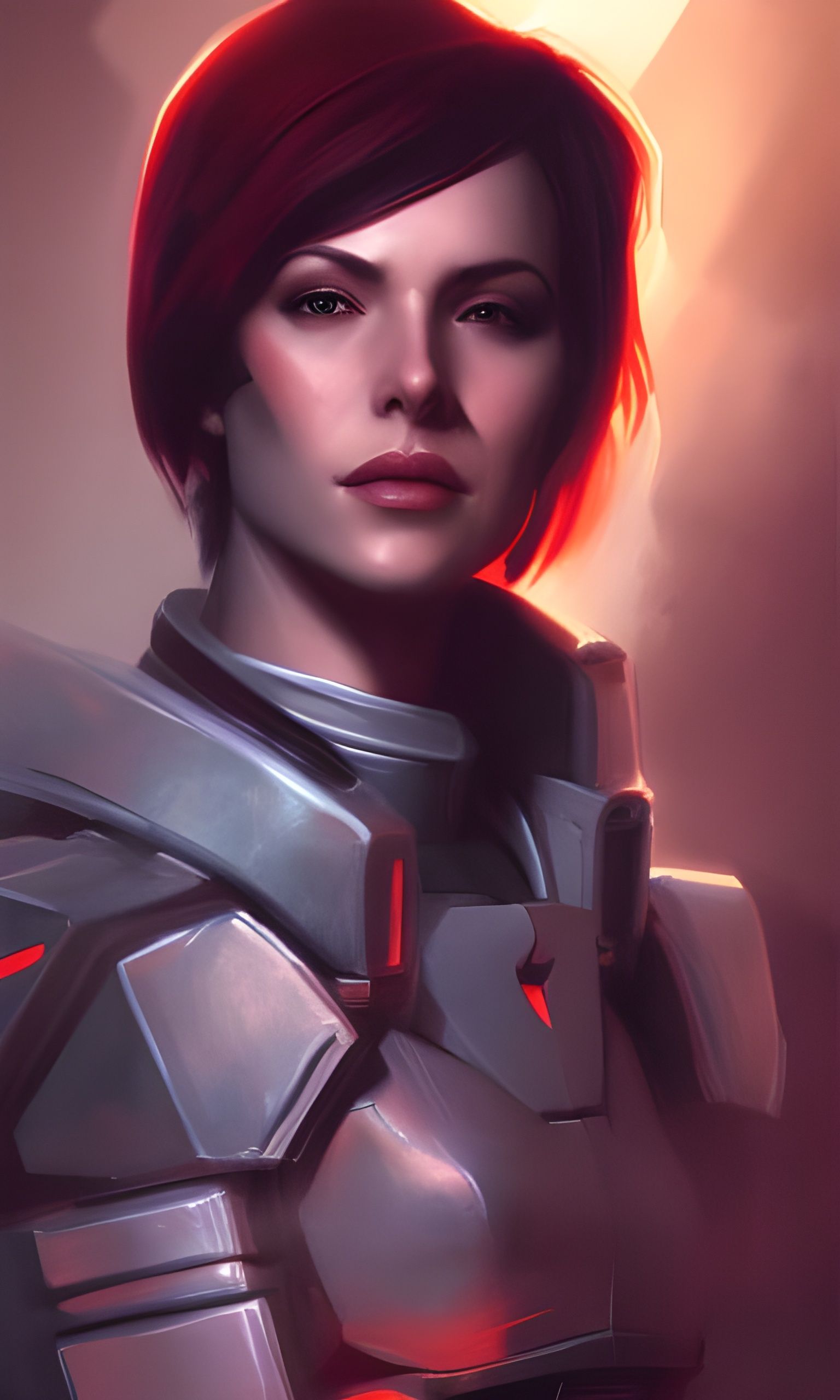 Commander Shepard - Mass Effect - AI Generated Artwork - NightCafe Creator