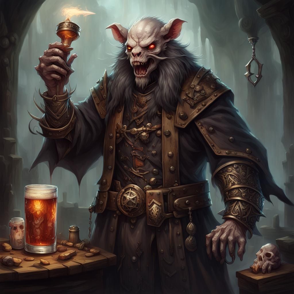 The Demon's Pub - AI Generated Artwork - NightCafe Creator