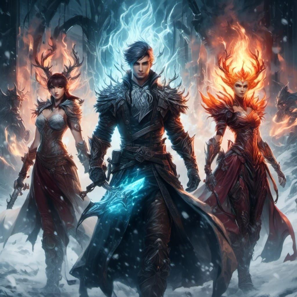 Elementals - AI Generated Artwork - NightCafe Creator