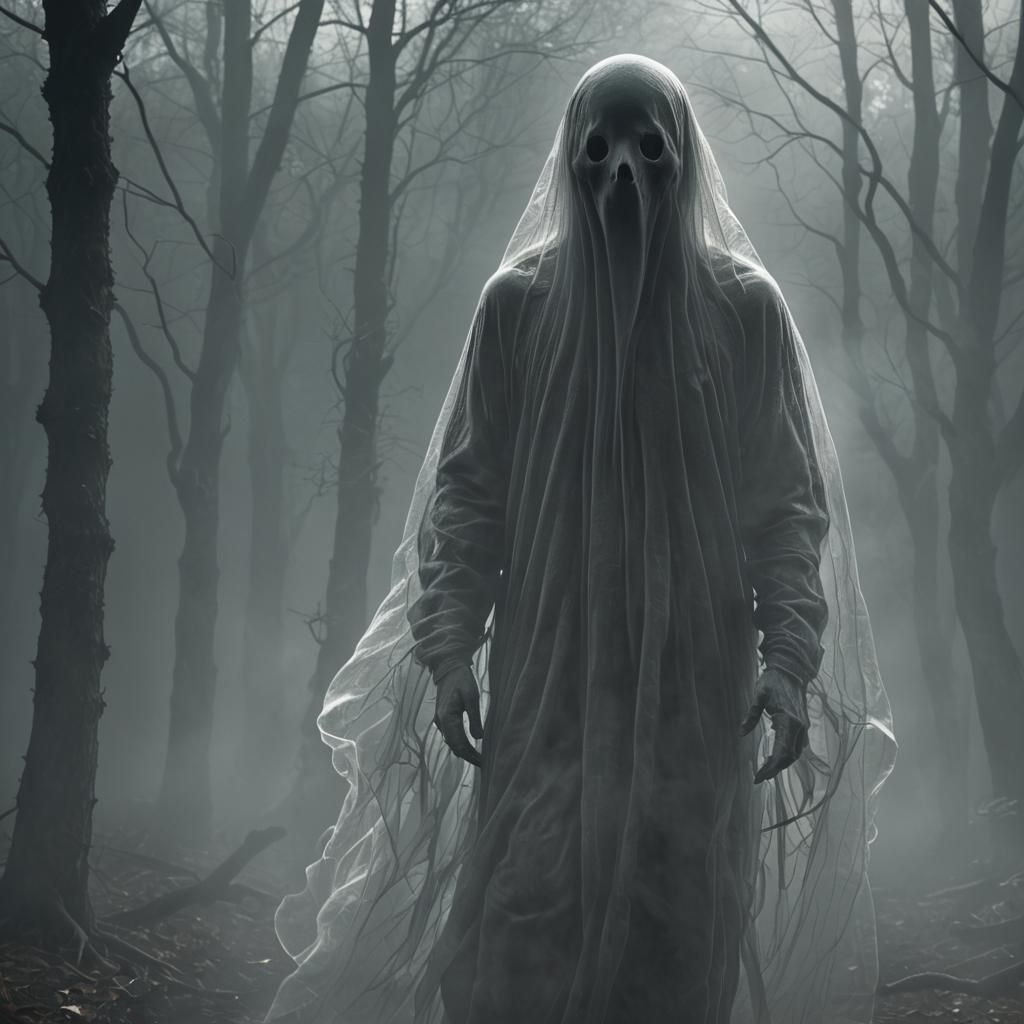 Ghost Portraits - AI Generated Artwork - NightCafe Creator