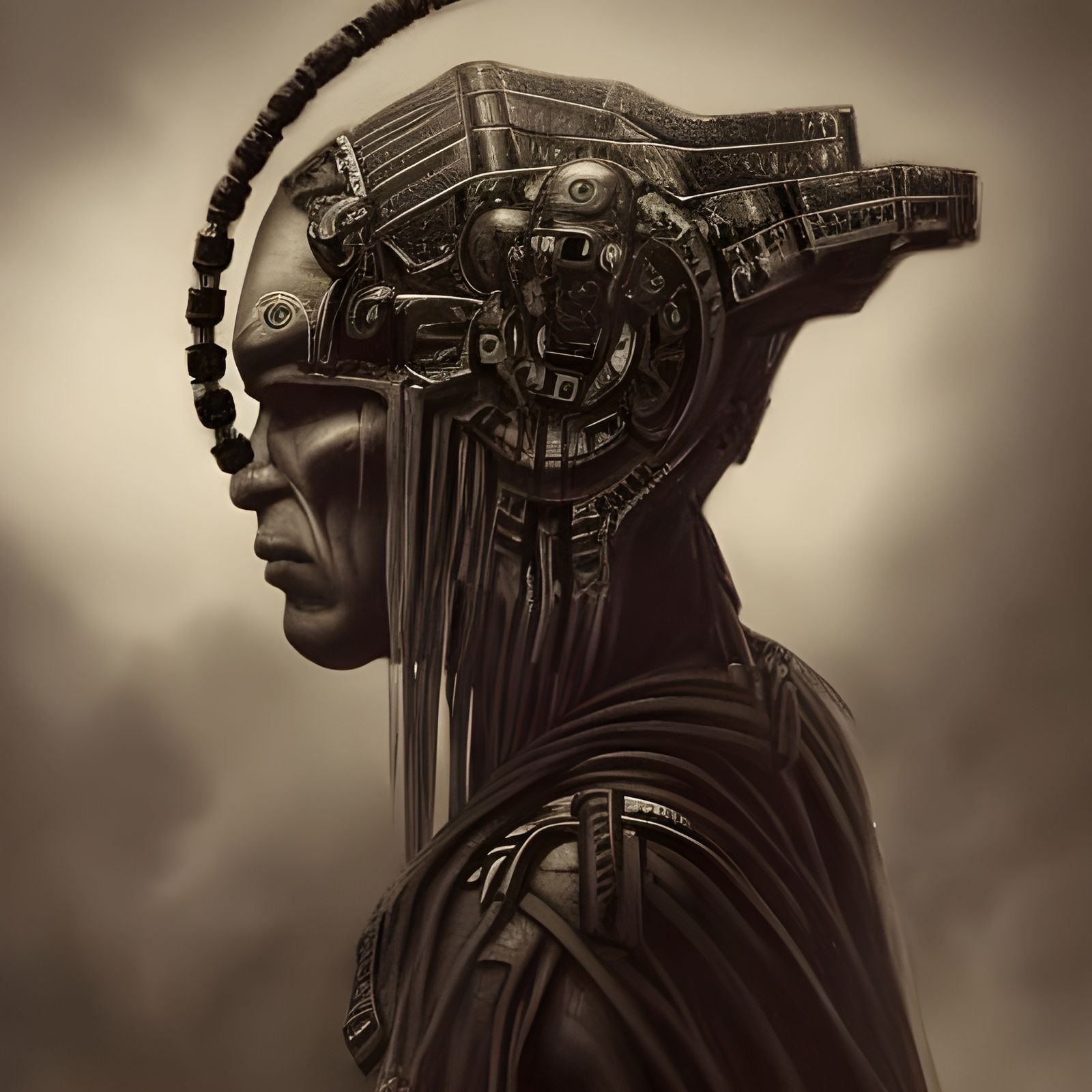 Aztec Monk Of Atlacoya - AI Generated Artwork - NightCafe Creator