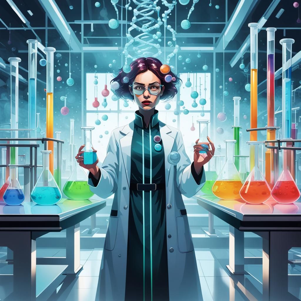 Laboratory - AI Generated Artwork - NightCafe Creator
