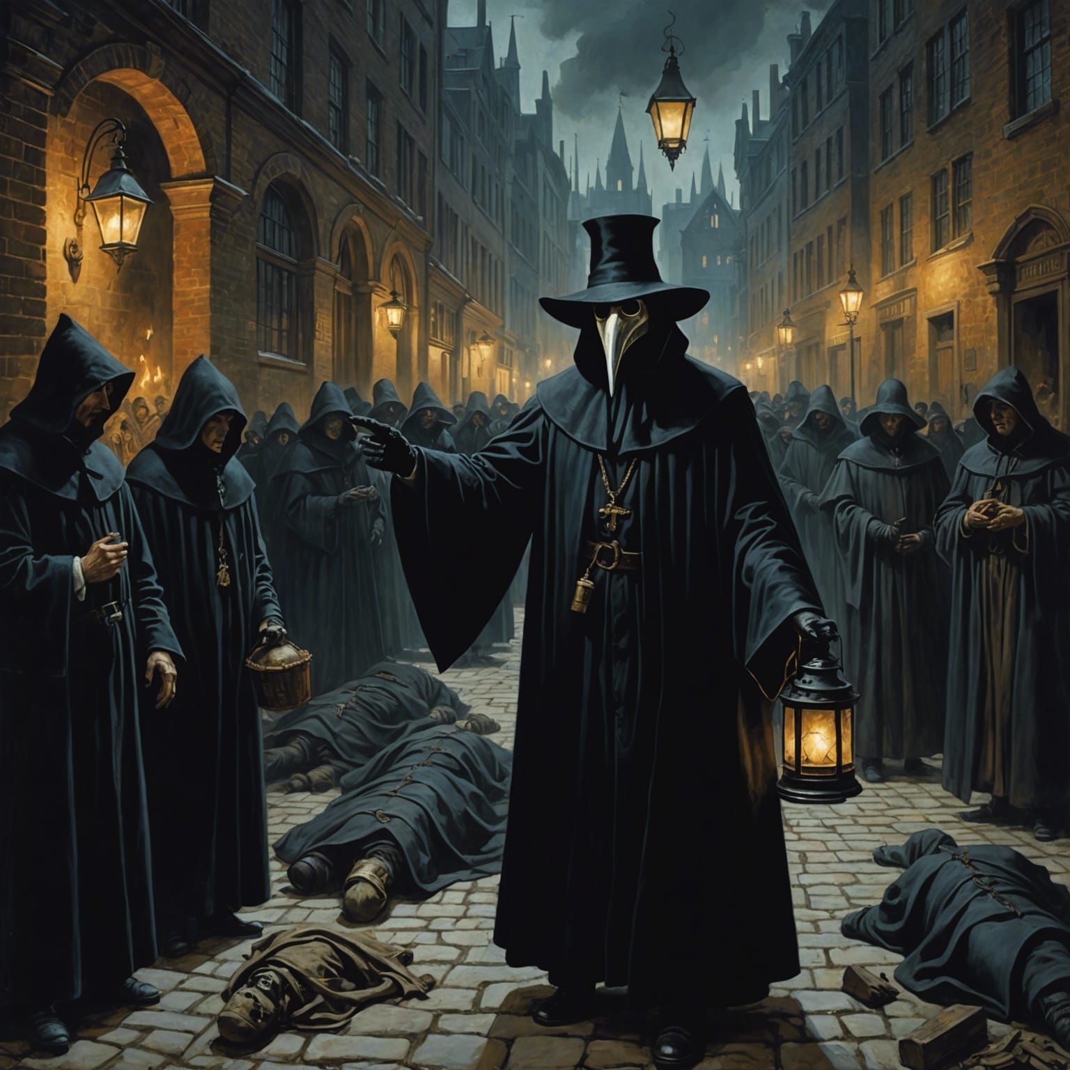 /imagine prompt: A sick Patient on their knees reaching up for help to ...