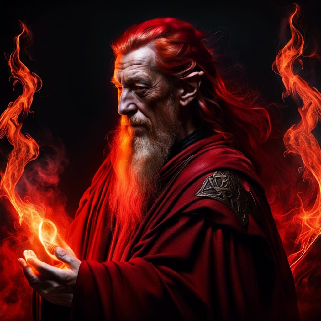 Gandalf the red - AI Generated Artwork - NightCafe Creator